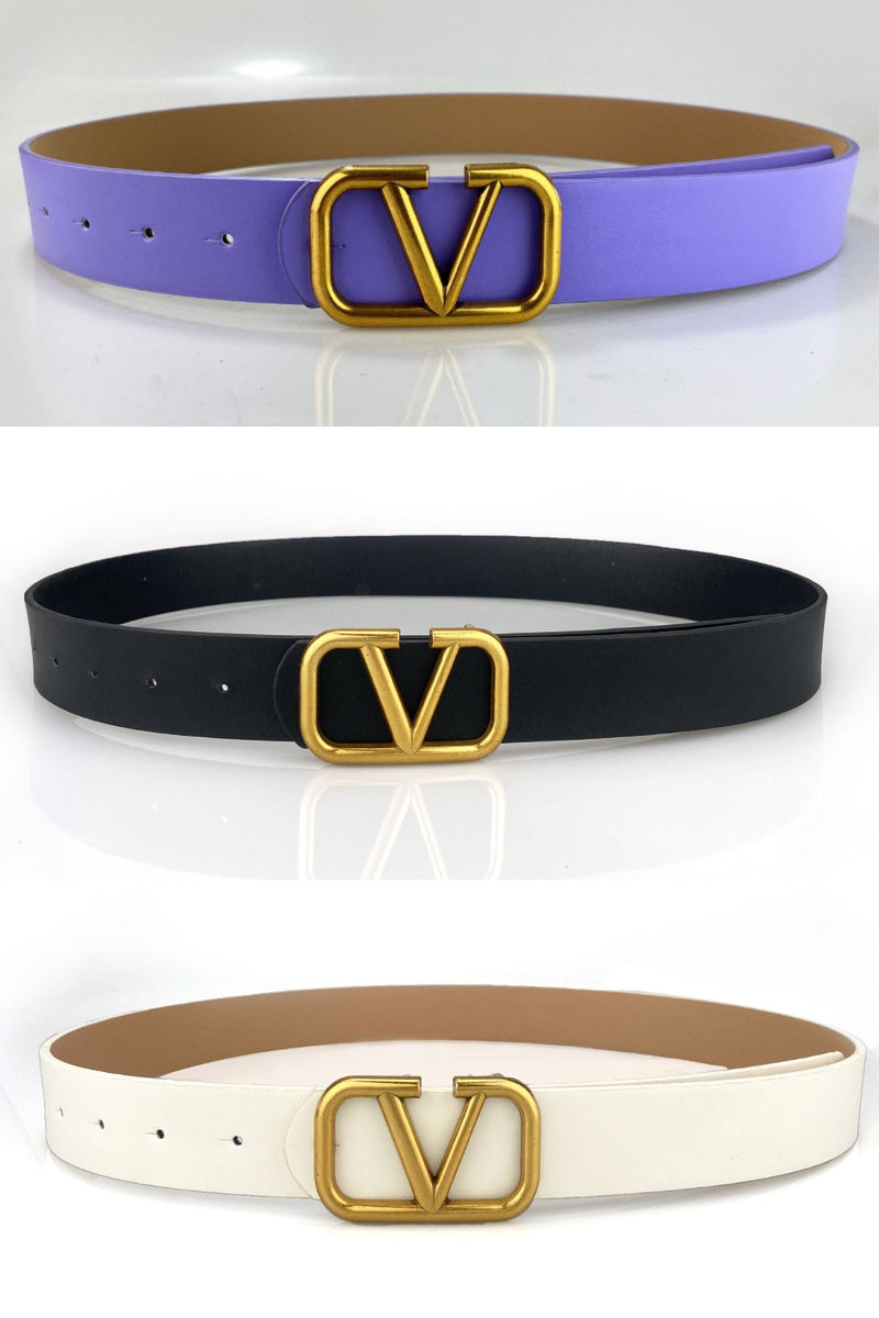 V Buckle Belt – SaSaCoTnT