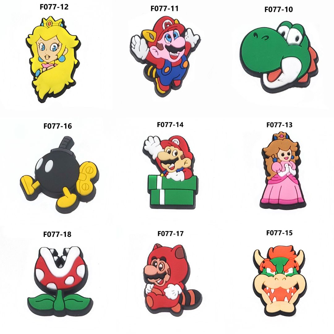 Mario Brothers' Croc Charms – SaSaCoTnT