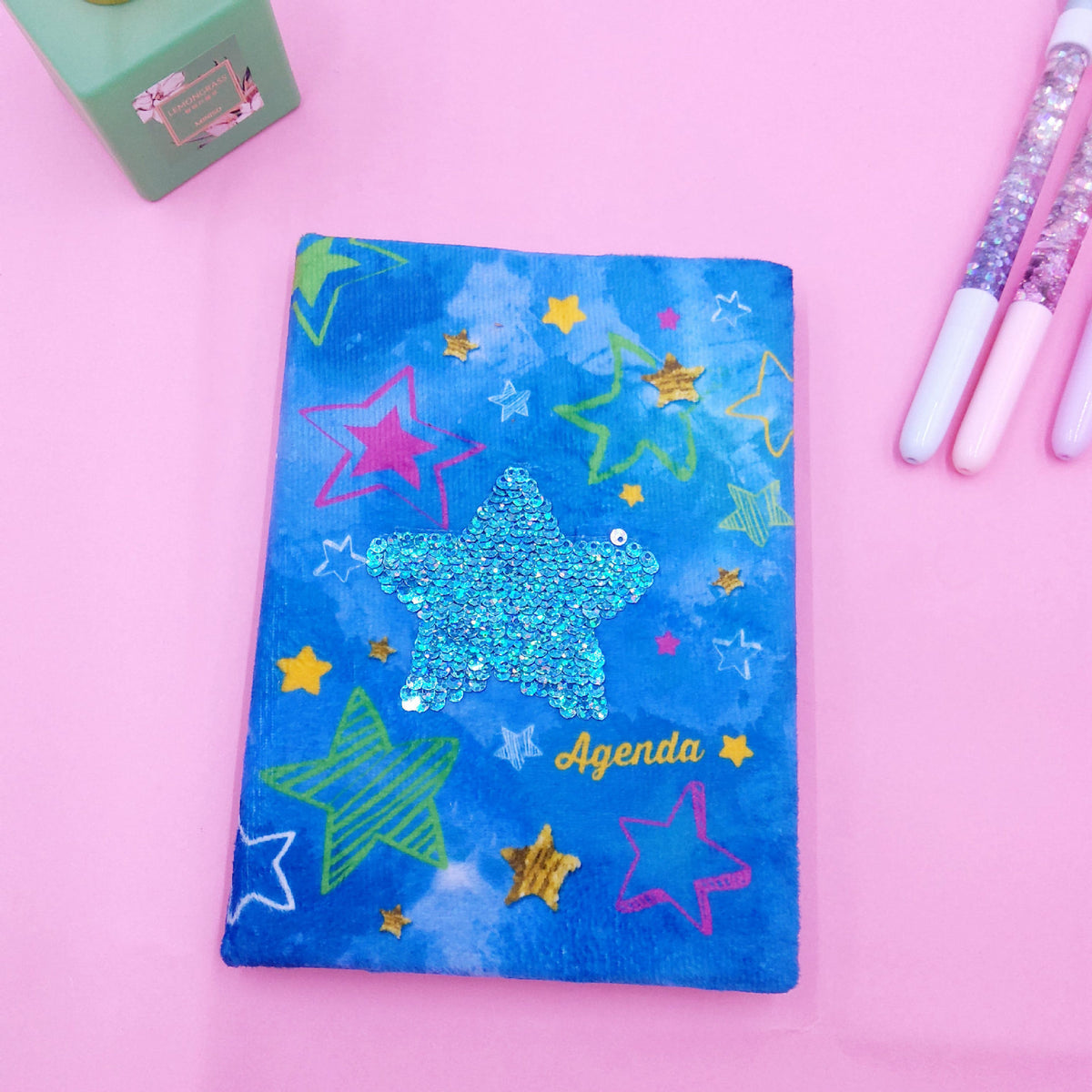 Plush Notebooks With Sequins – SaSaCoTnT
