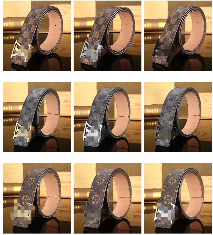 VL Buckle Genuine Leather Belt – SaSaCoTnT