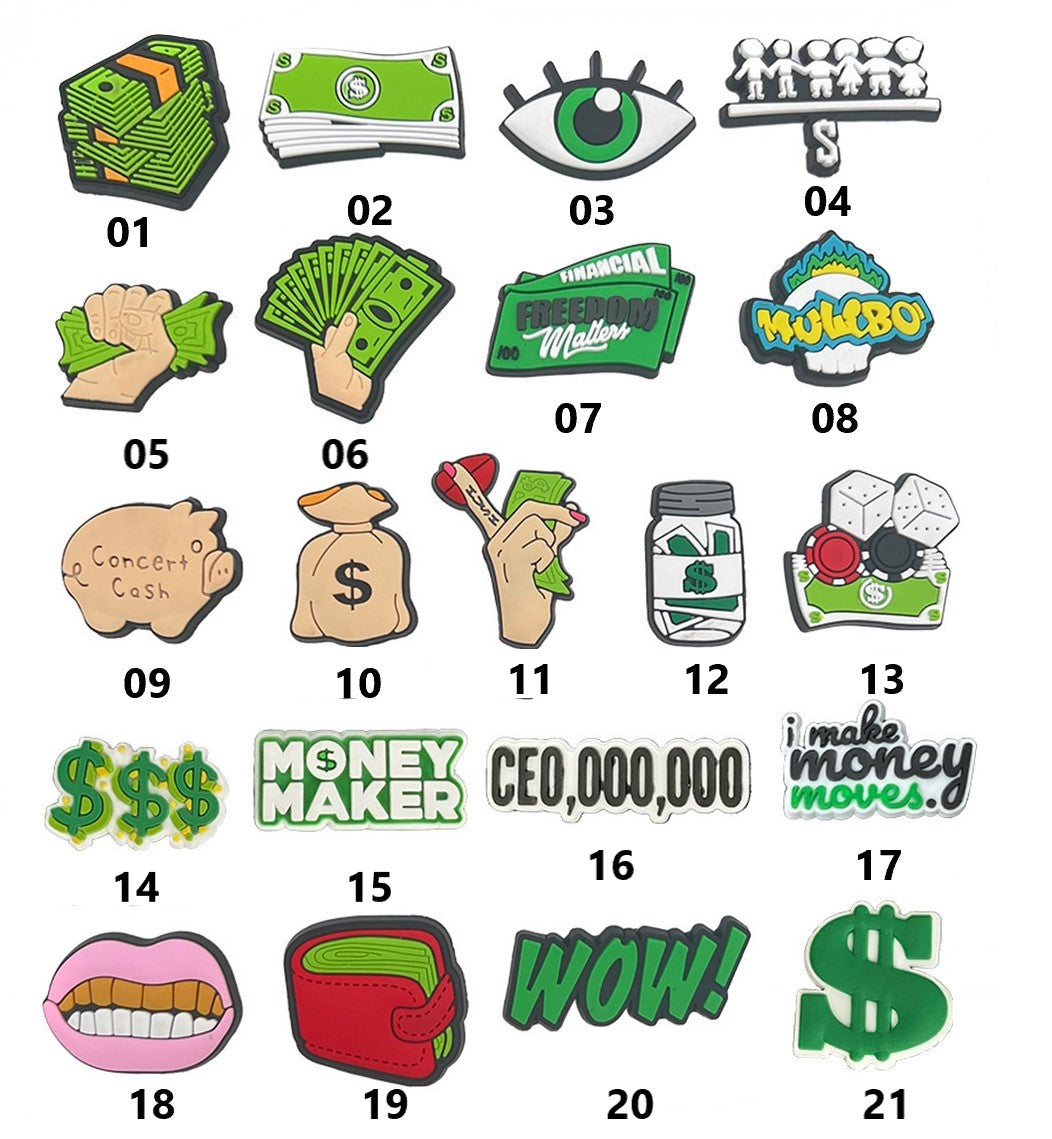 US Dollar Crocs Charm – SaSaCoTnT